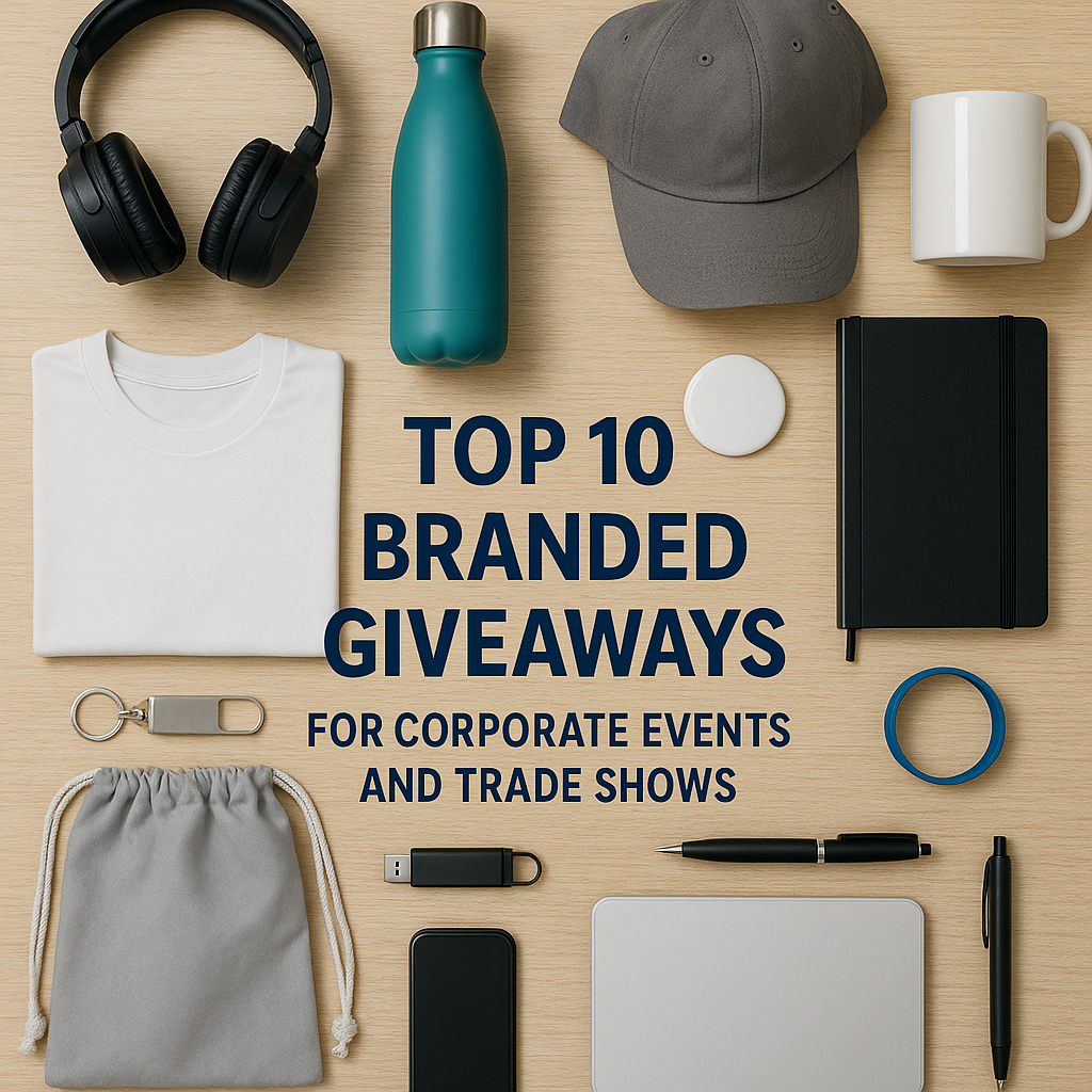 Top 10 Branded Giveaways for Corporate Events and Trade Shows ...